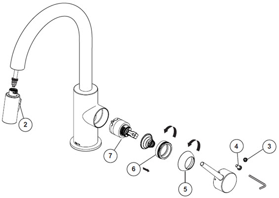 What do I do if my single-handle kitchen faucet drips from the spout ...